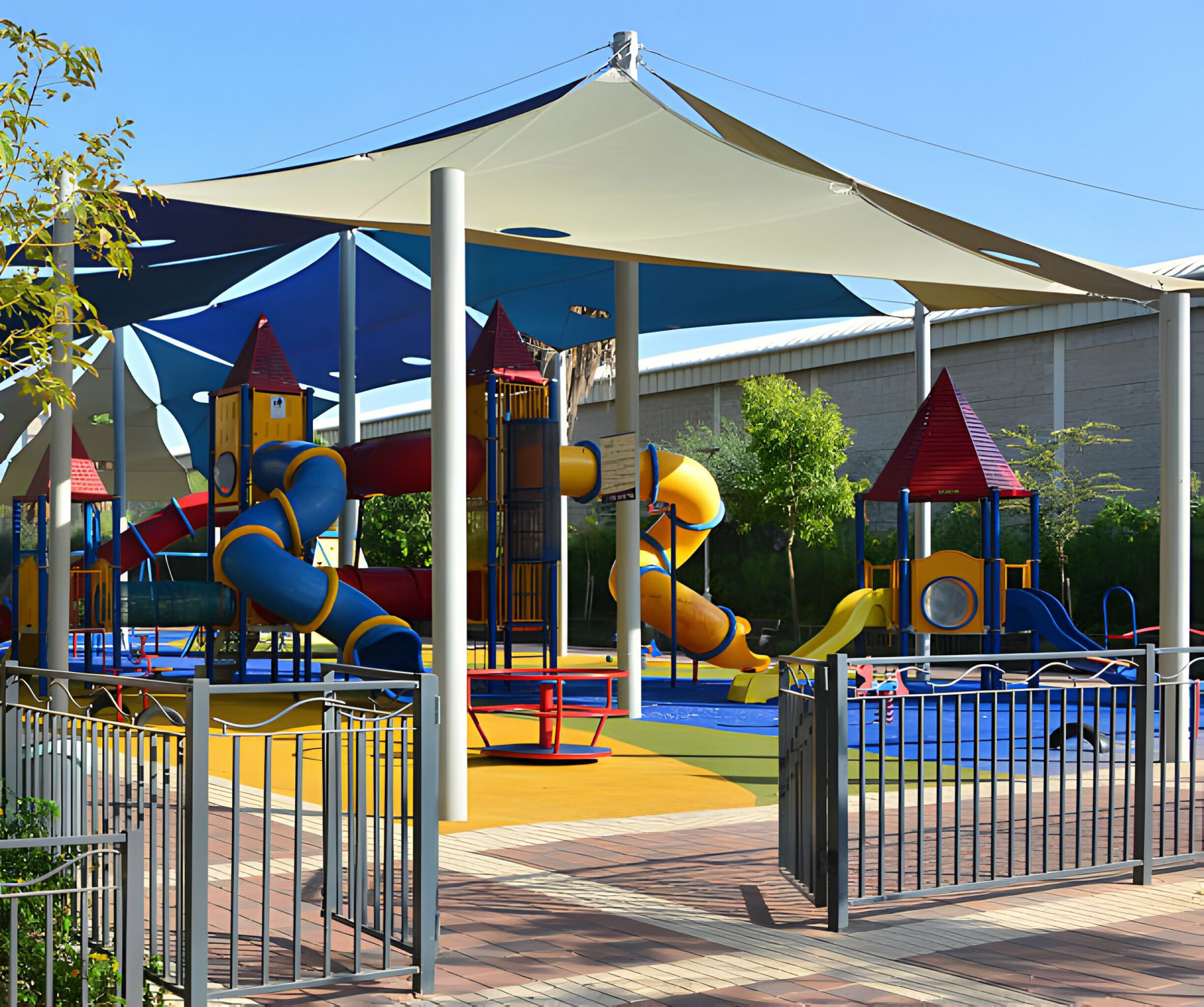 Playground Shade Structures in UAE | Jupitertents & Fabric Shades